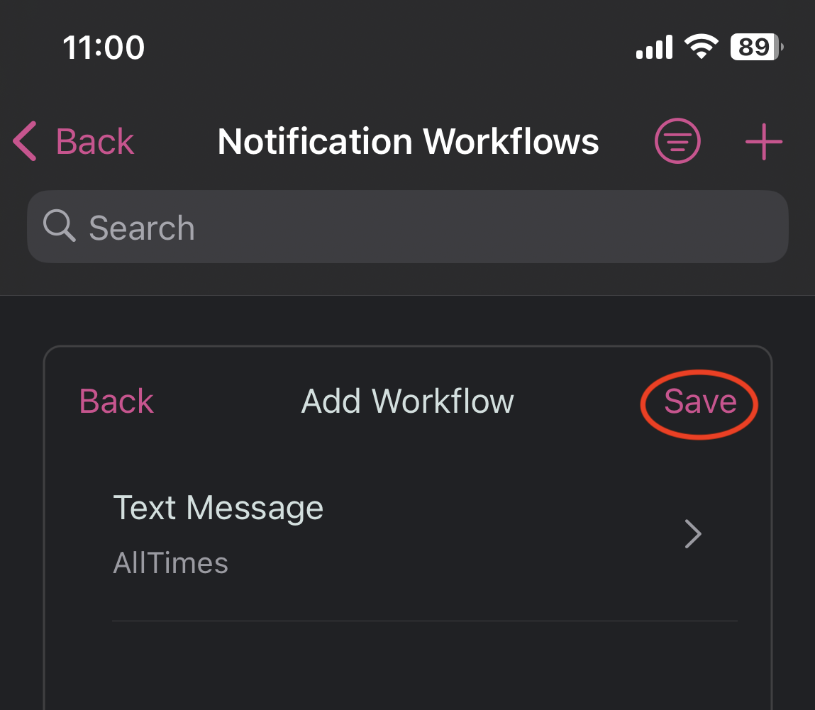 Managing Notification Workflows from the FluentCloud Admin App