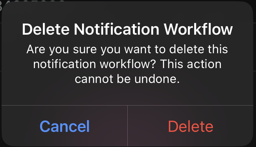 Managing Notification Workflows from the FluentCloud Admin App