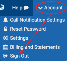 How to Log In and Out of My FluentCloud Web Portal