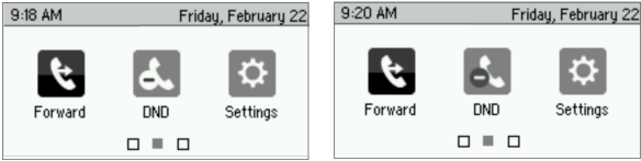 Do Not Disturb (DND) on the Polycom VVX 300/310