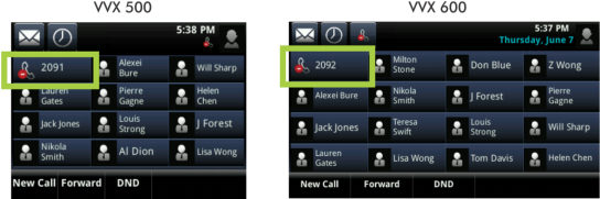 Do Not Disturb (DND) on the Polycom VVX 500/600
