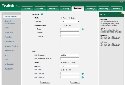 Do Not Disturb (DND) on the Yealink T46G/T46S