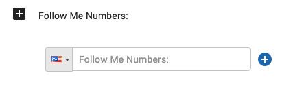 Direct Extension Forwarding (Follow Me)