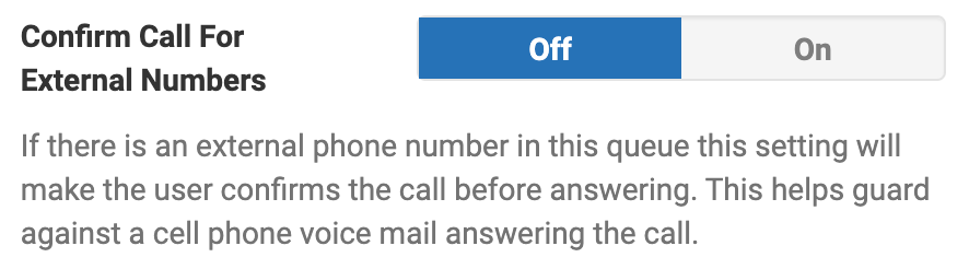 Additional Call Queue Settings
