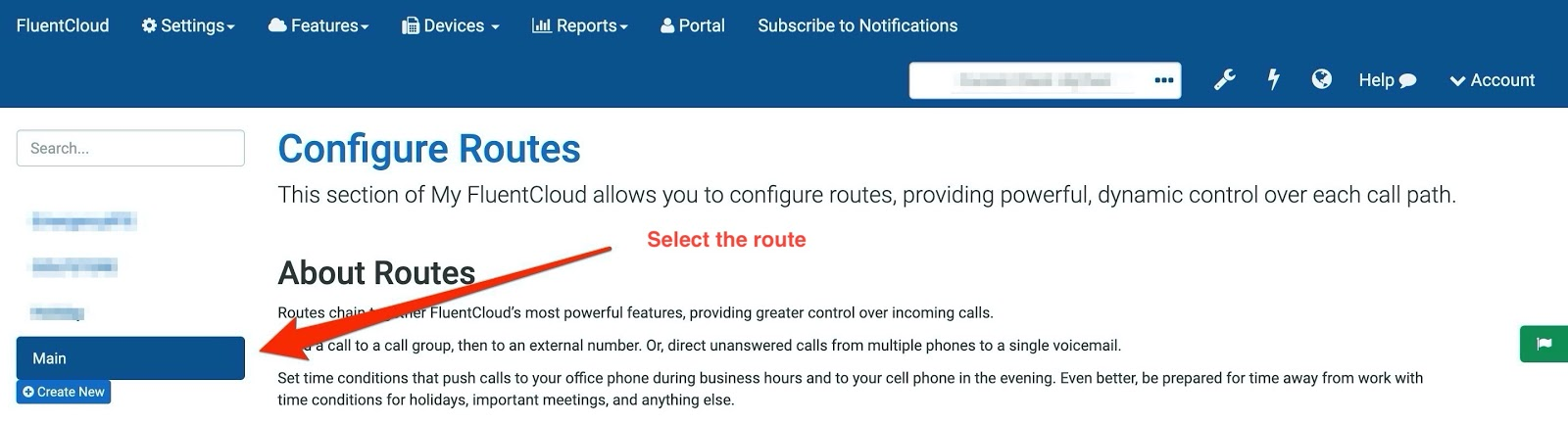 How To Set Up a Holiday Route