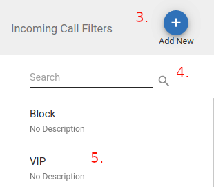 How to Set Up Incoming Call Filters