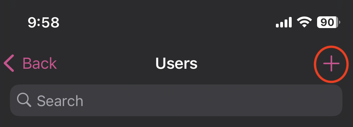 Managing Users from the FluentCloud Admin App