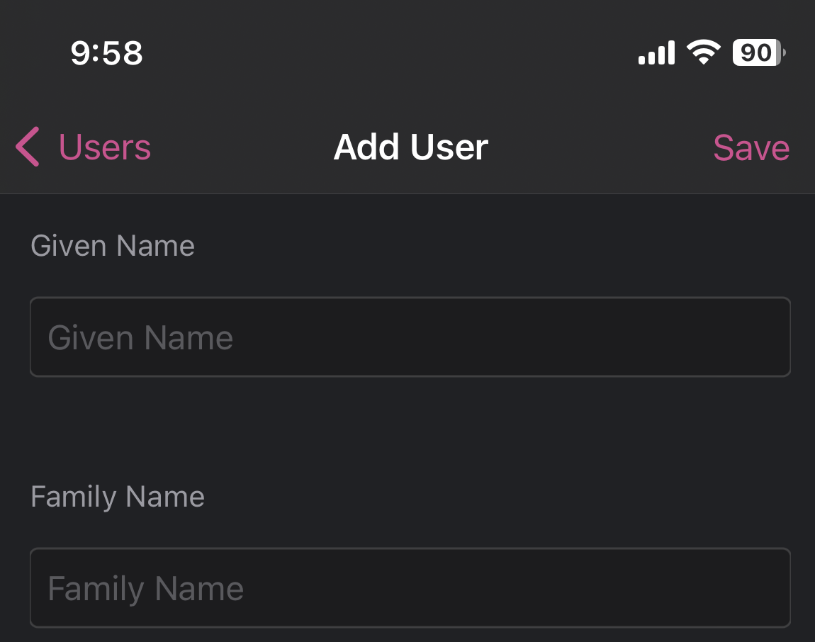 Managing Users from the FluentCloud Admin App