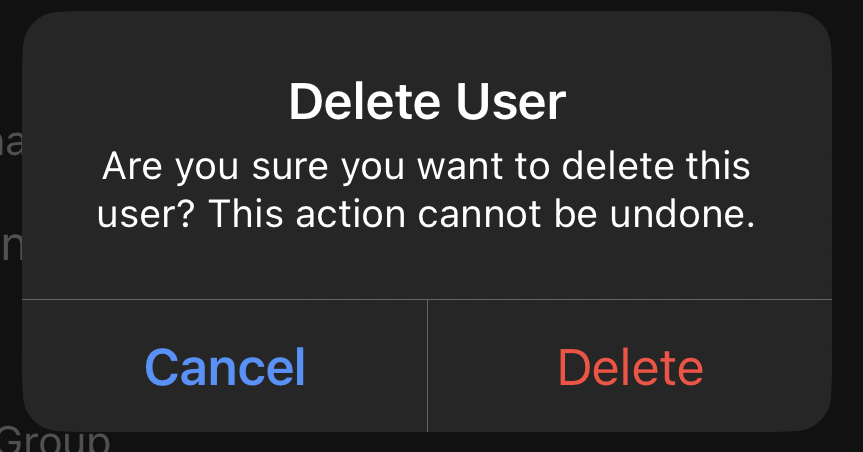 Managing Users from the FluentCloud Admin App