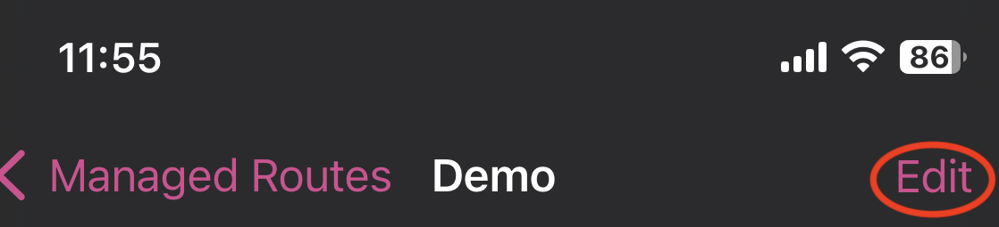 Managing Managed Routes from the FluentCloud Admin App